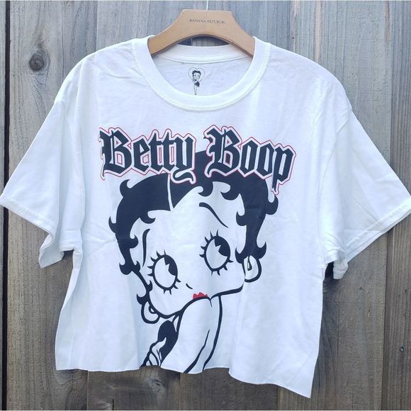 Betty Boop | Tops | Betty Boop Crop Top | Poshmark